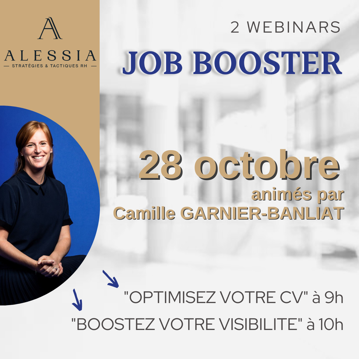 Webinars Job Booster | Alessia RH